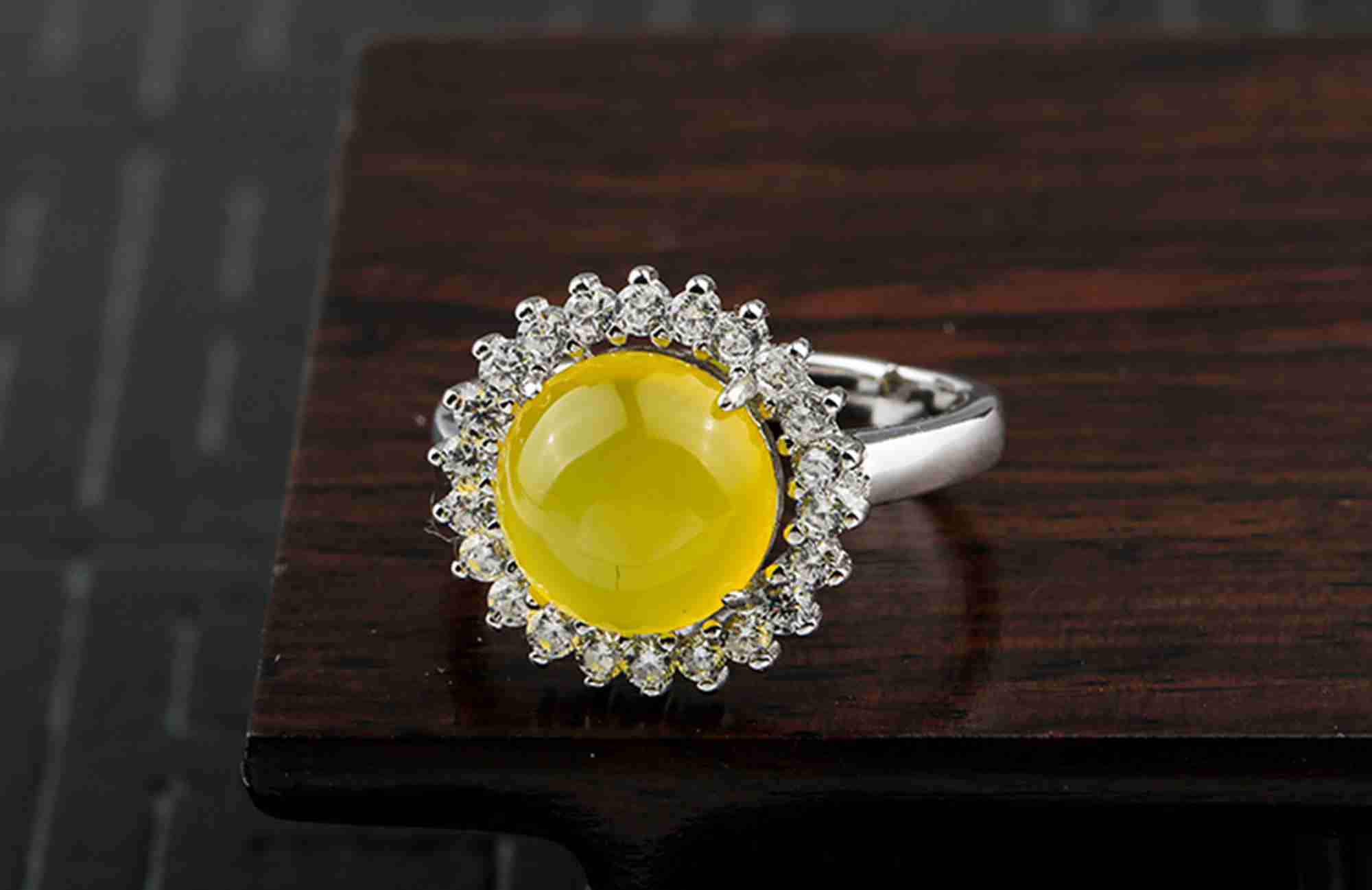 Sterling Silver Flower Ring Setting S925 Silver Round Bezel - Etsy