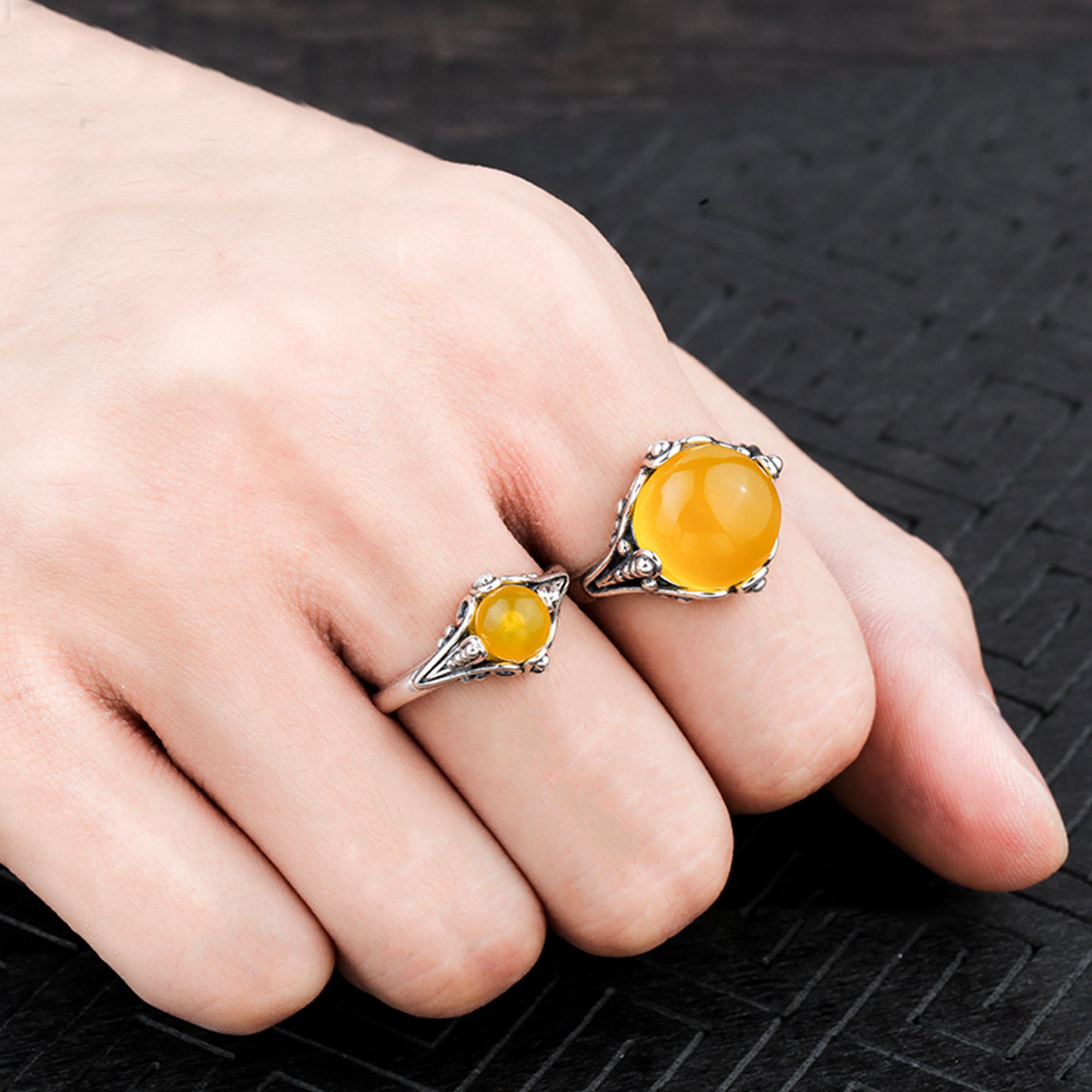 Sterling Silver Ring Setting s925 Silver Round Bezel Cup | Etsy