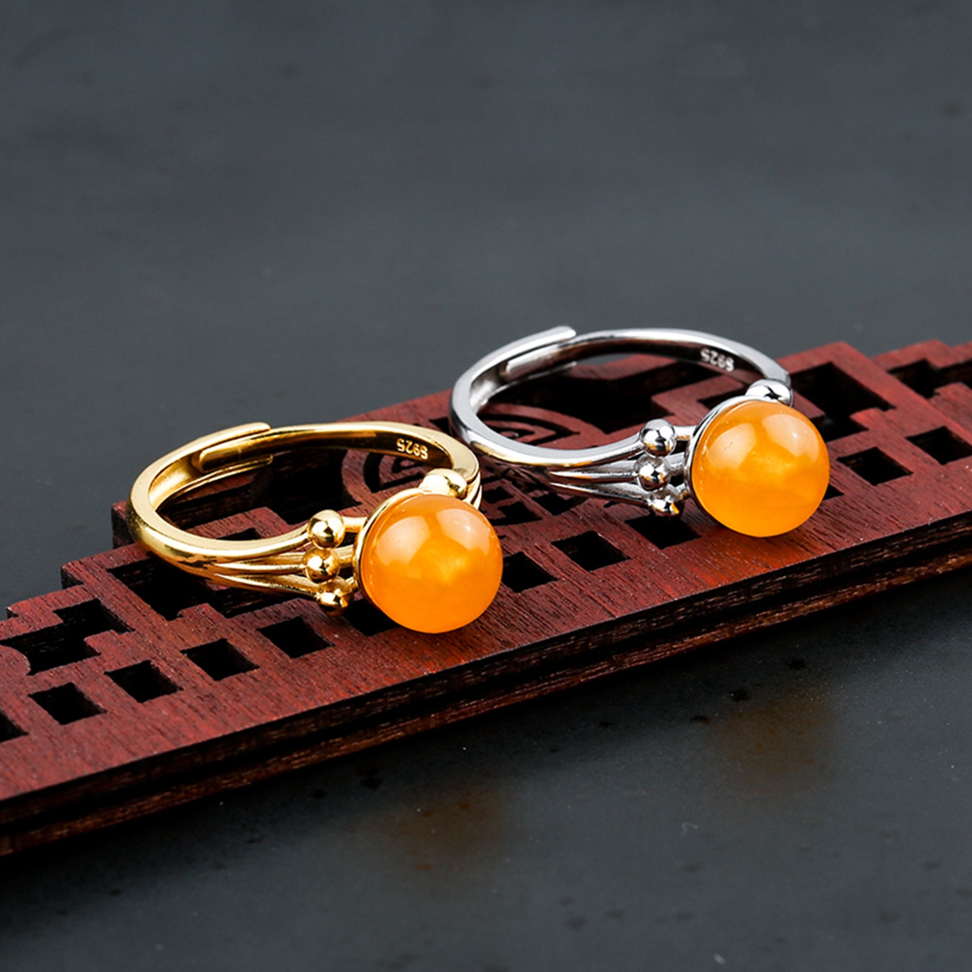 Sterling Silver Ring Setting S925 Silver Ring Setting - Etsy