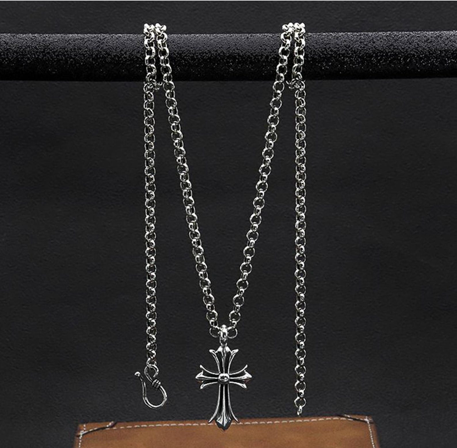 Sterling Silver Rolo Chain Necklace,s925 Silver Belcher Chain,necklace ...