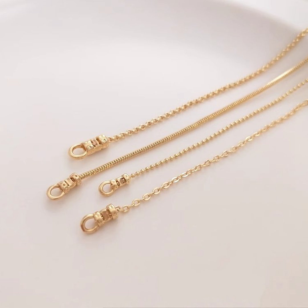 14K Gold Plated Crimp End, Gold End Crimp Bead, Leather Rope End Crimp ...