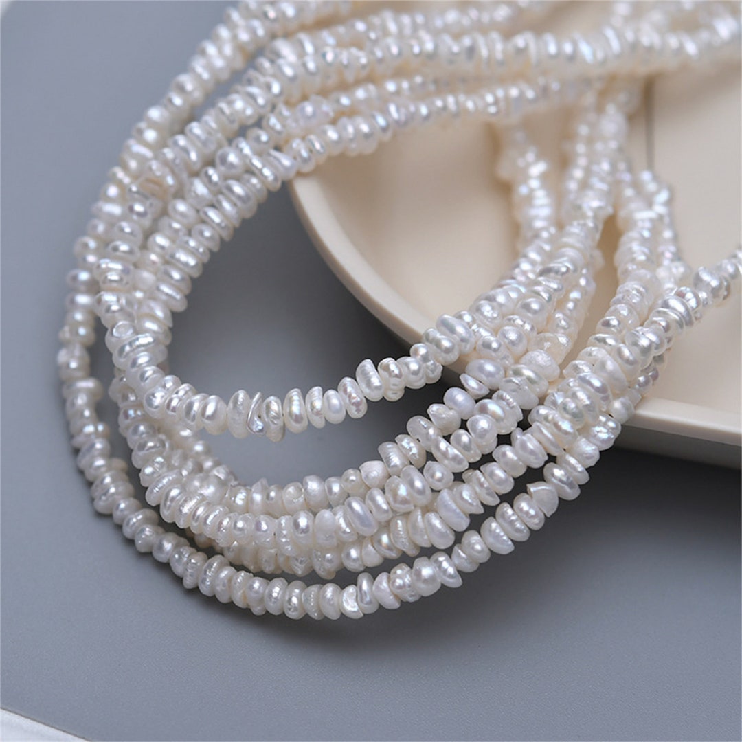 Genuine Natural Freshwater Pearls Beads, Irregular Baroque Pearl Beads ...