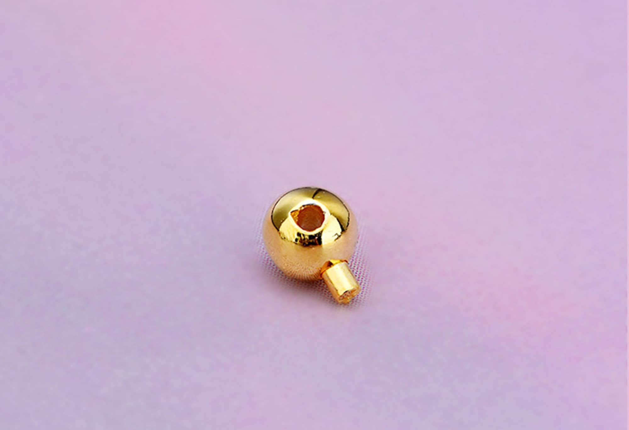 Sterling Silver Crimp End Beads S925 Silver End Beads for - Etsy