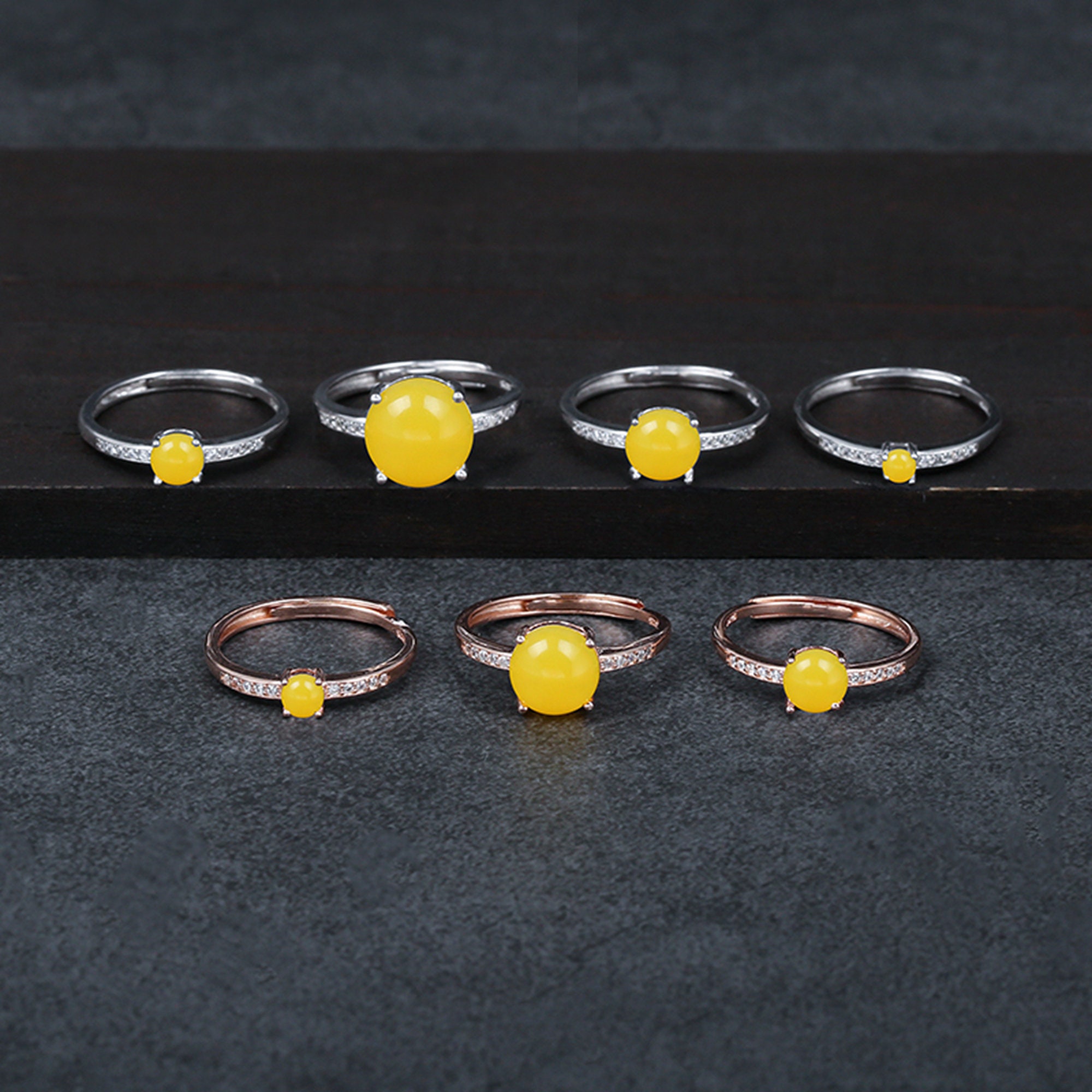 Sterling Silver Ring Setting s925 Silver Round Bezel Cup | Etsy