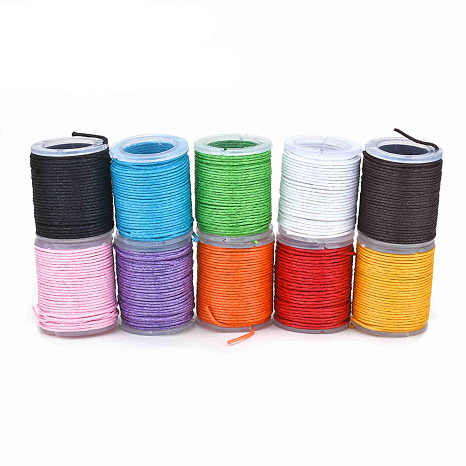 10meters Waxed Polyester Thread Waxed Cord DIY Craft Macrame - Etsy