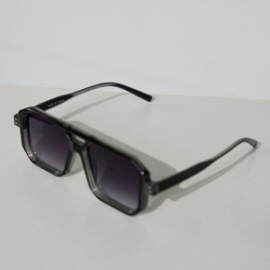 Popping Black Gradient Tint and Frame Sunglasses - Etsy