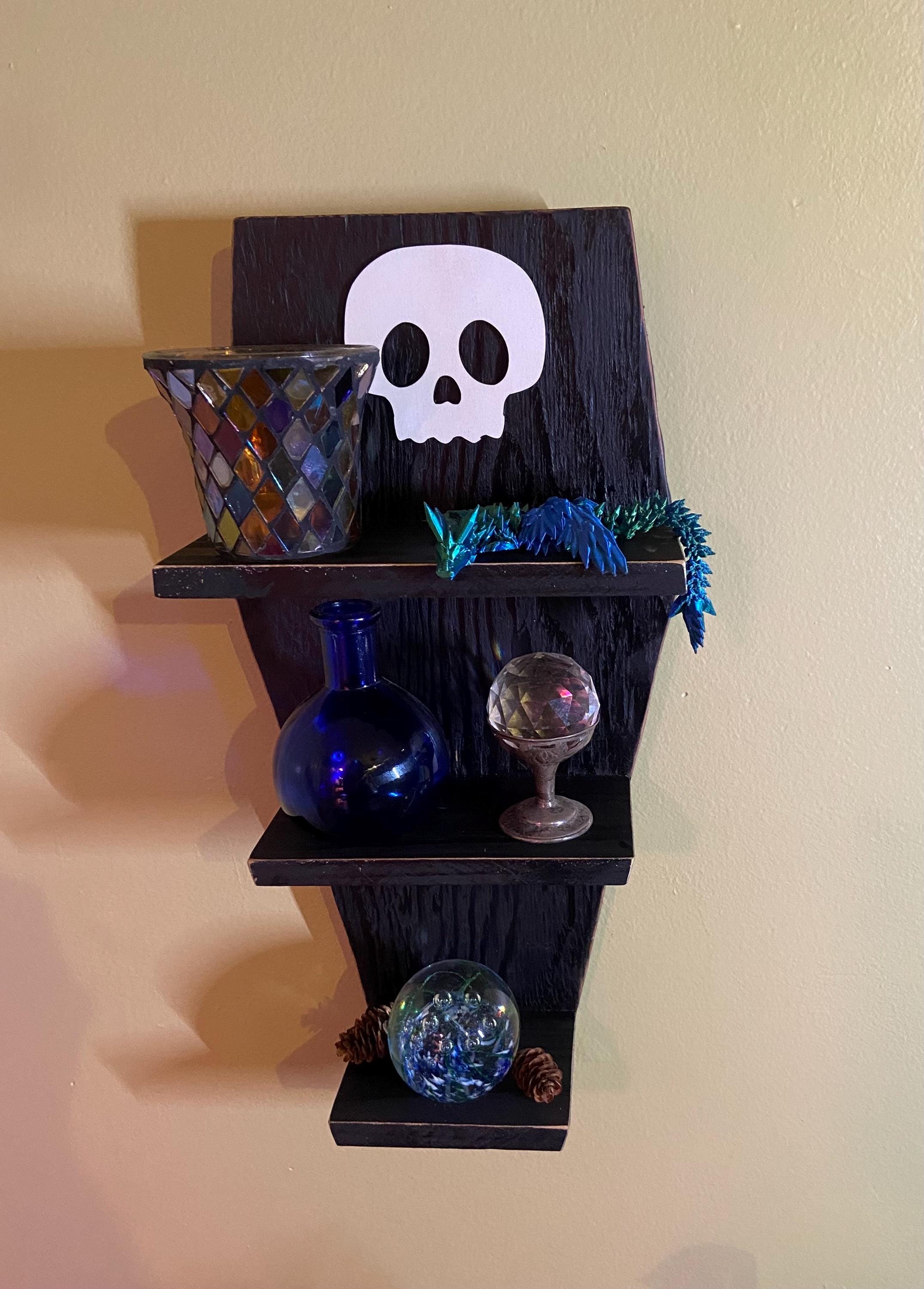 Spooky-cute Halloween Coffin Shelf - Etsy
