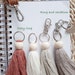 Tassel Keychain Bag Charm Boho Car Accessories Key Clip Car - Etsy