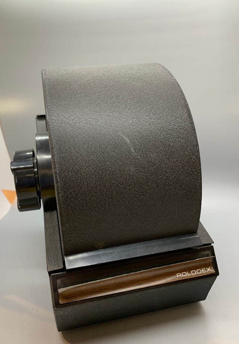 Rolodex Model 2254 Large Metal Rolodex 1960s With Index | Etsy