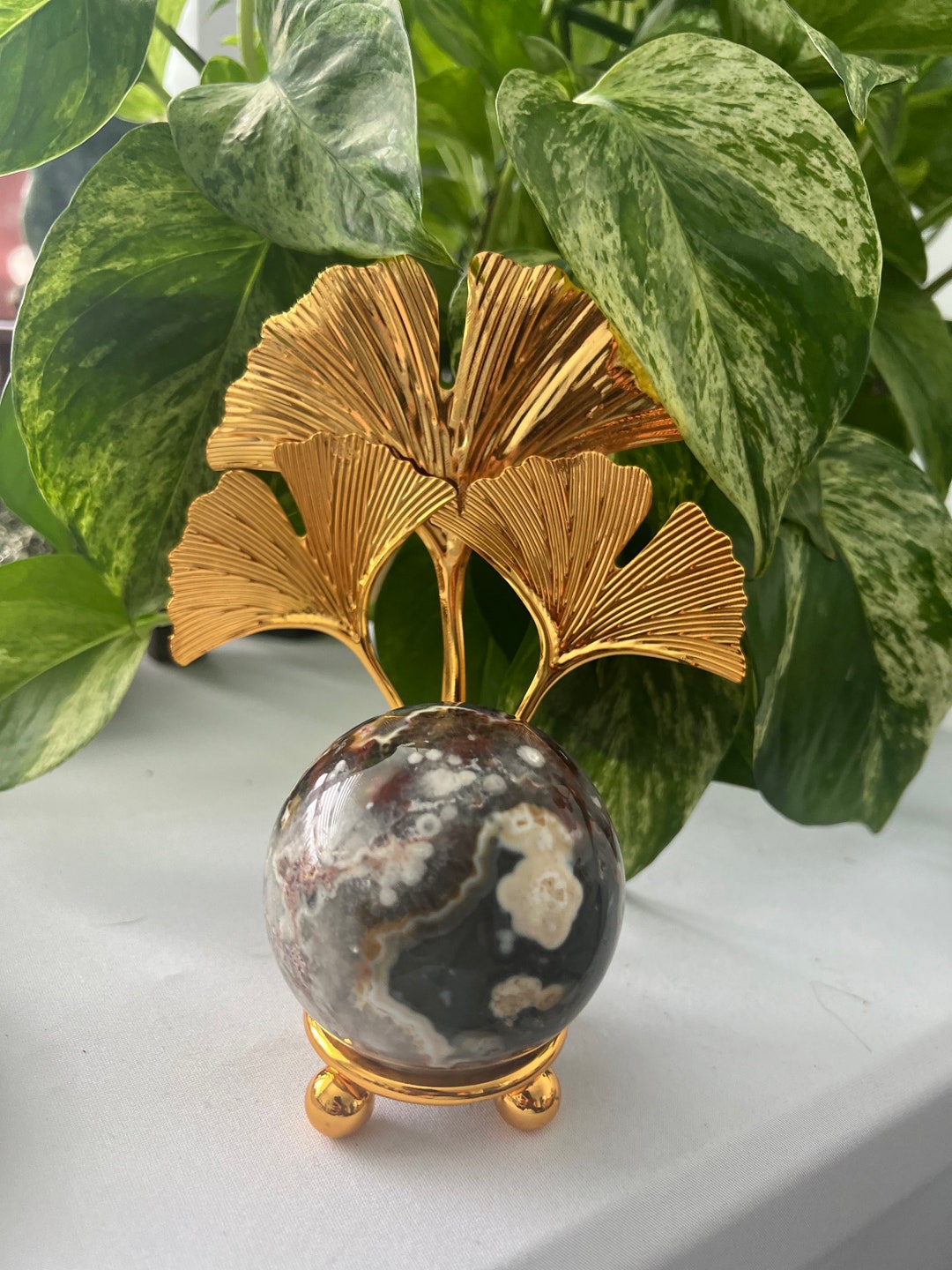 Sphere Stand Leaf Sphere Stand Stand - Etsy