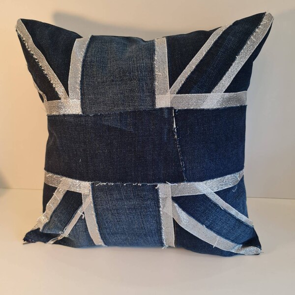 Denim Cushions - Etsy UK