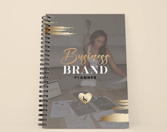 Branding Planner Binder Personal Business Organizer Printable Online ...