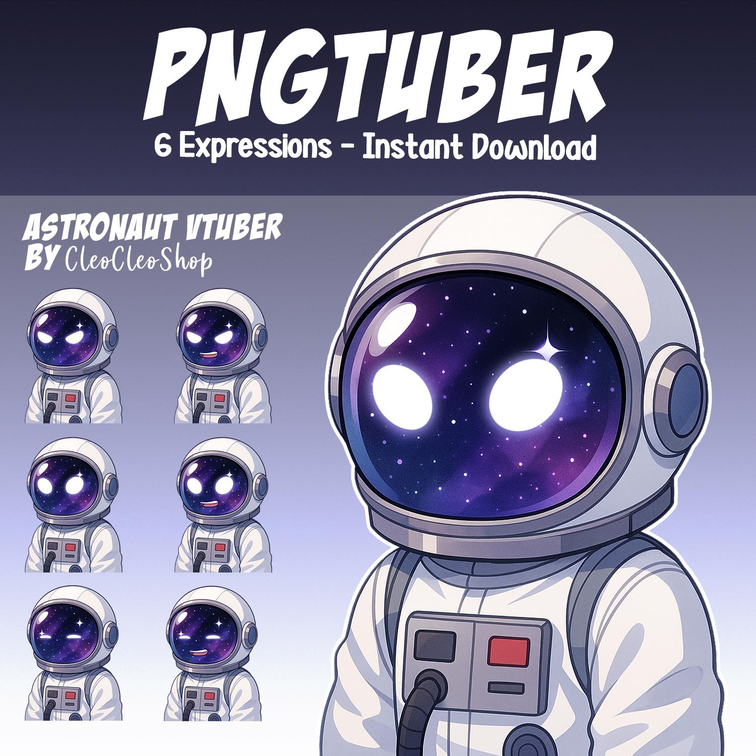 Astronaut Pngtuber - Dark Cosmos Creepy Animated Vtuber Stream 6 ...