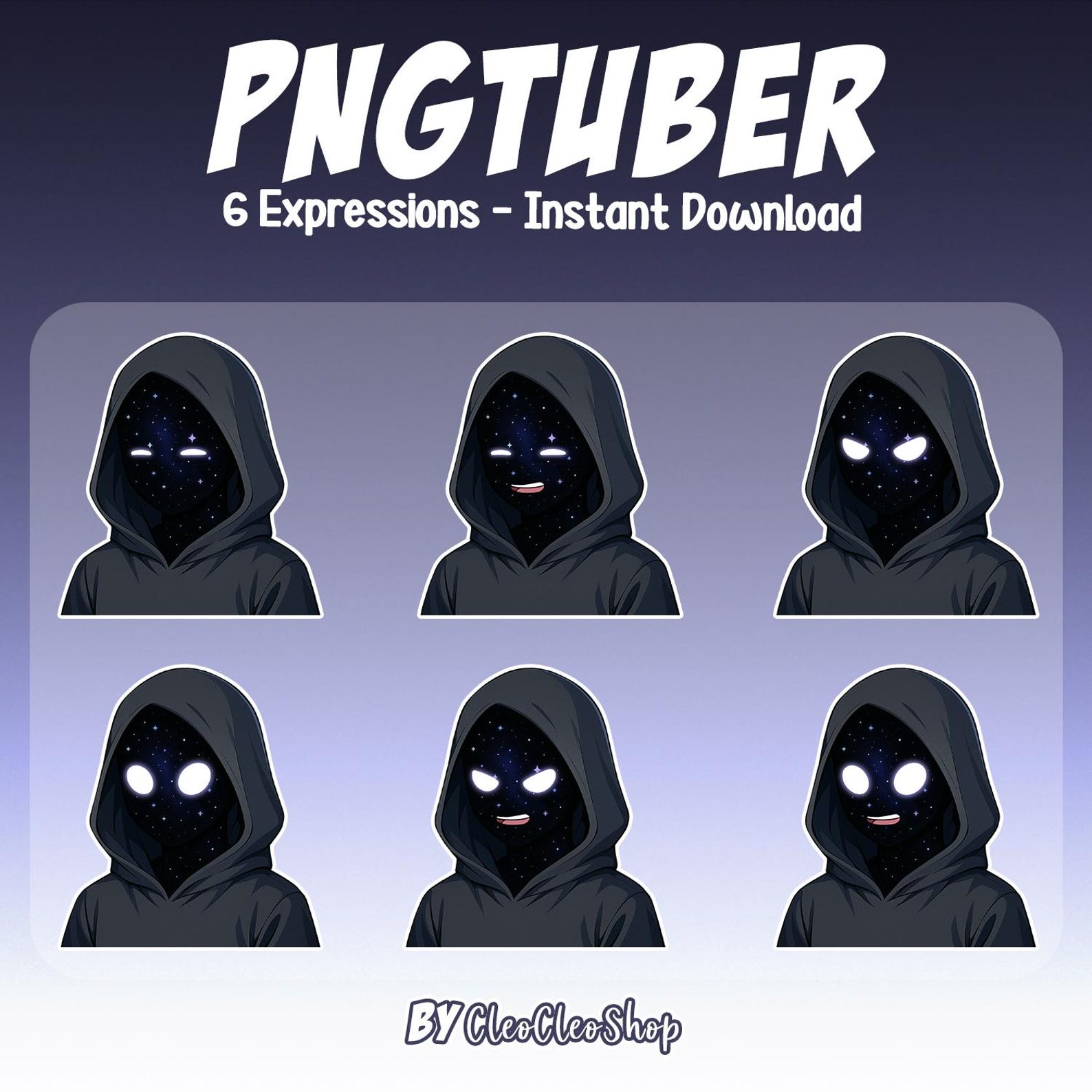 Scary Void Man Pngtuber - Dark Void Creepy Animated Vtuber Stream 6 ...