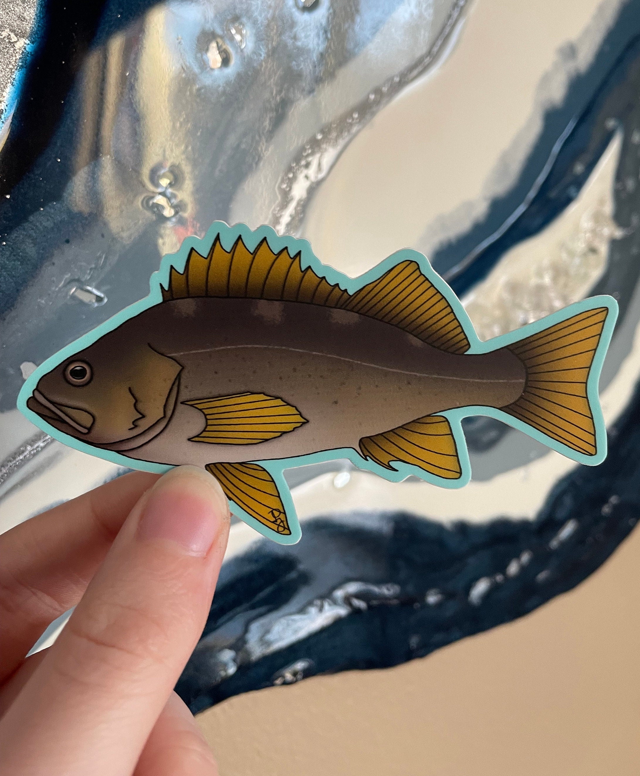 Alaska Rockfish Sticker Weatherproof Durable Vinyl - Etsy