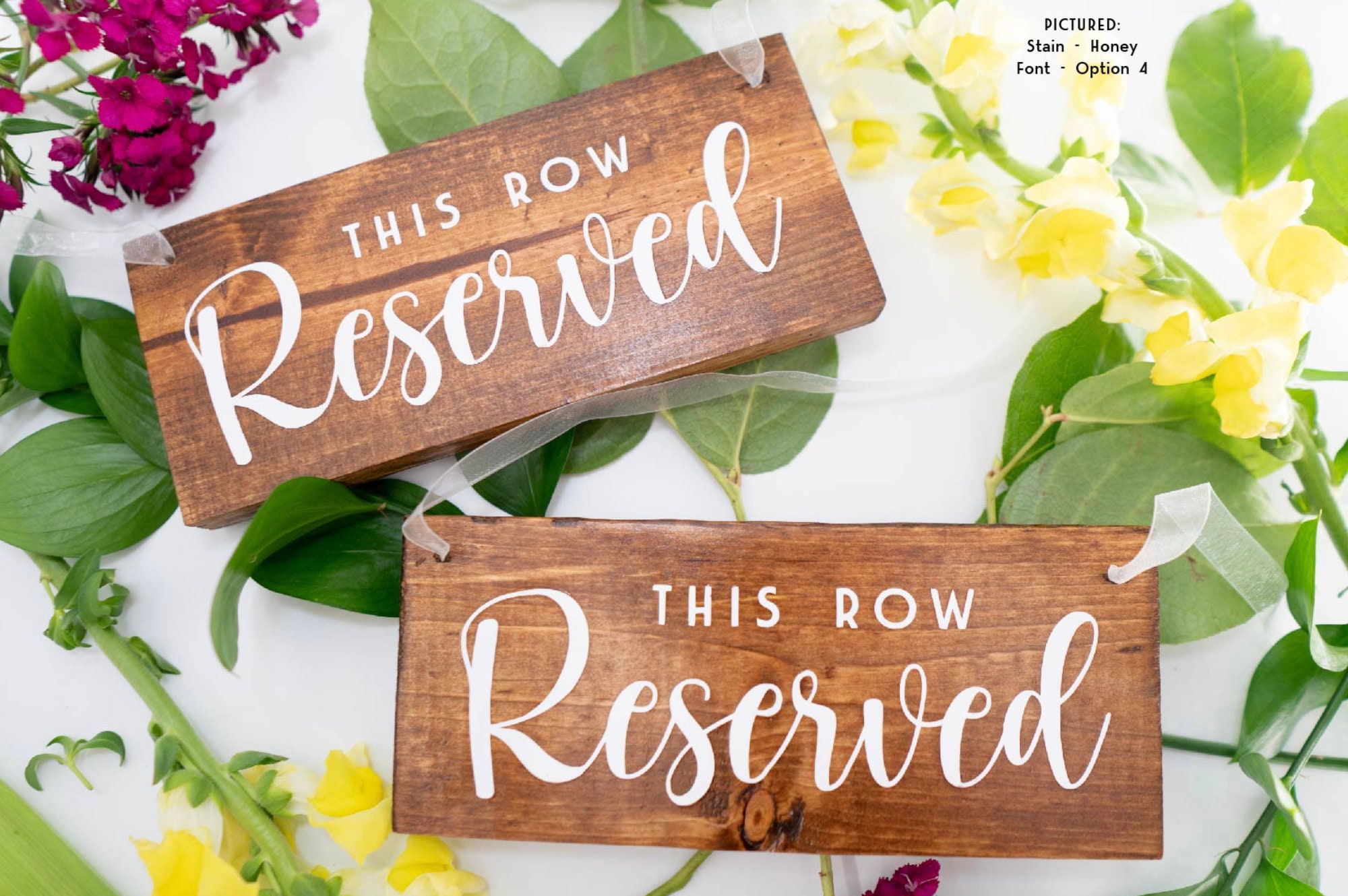 Reserved Sign | Wedding Sign | Rustic Hanging Decor | Wooden Sign ...