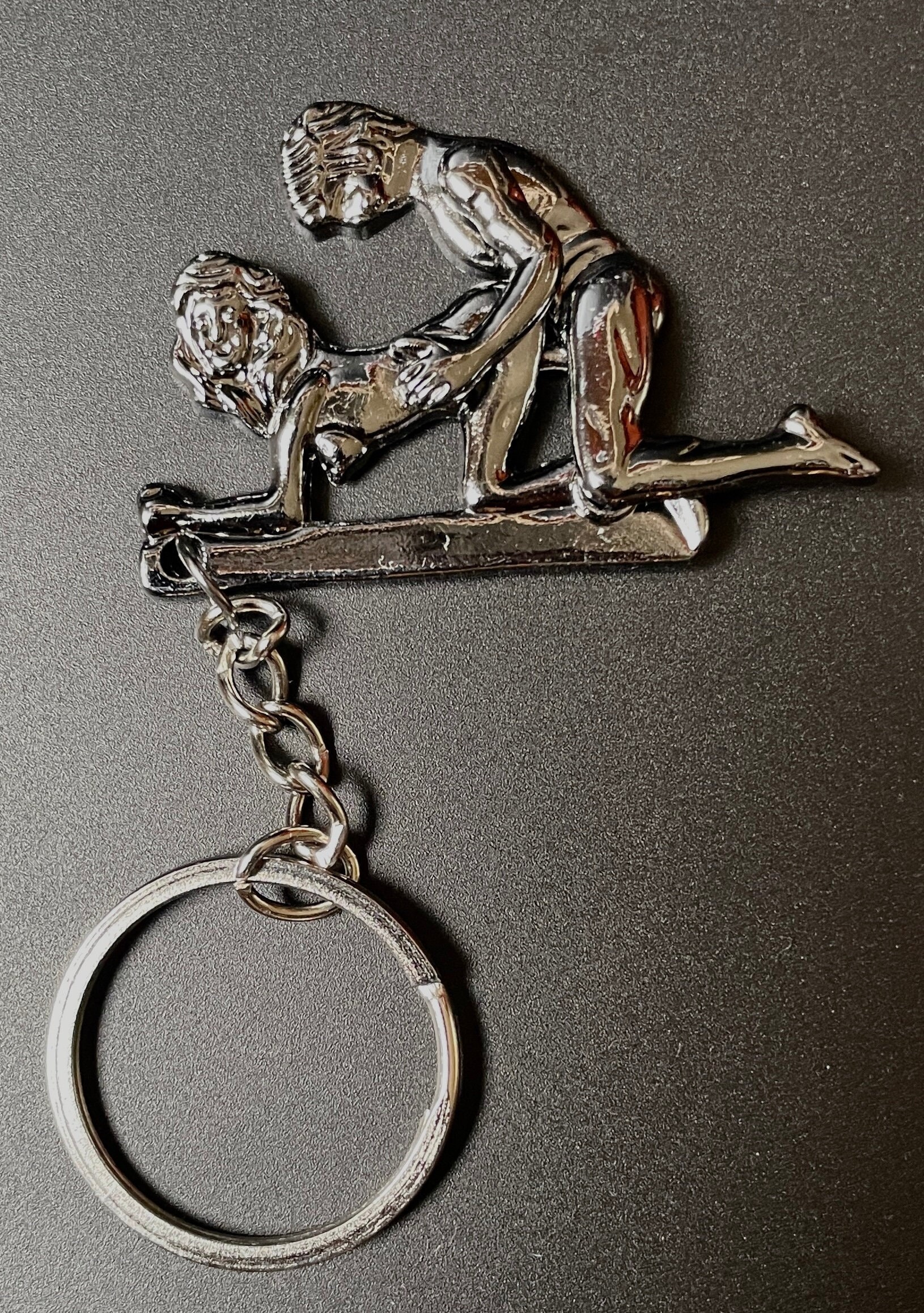 Risque Man And Woman Moveable Sex Position Keychain Key Ring 8pcs Set Etsy