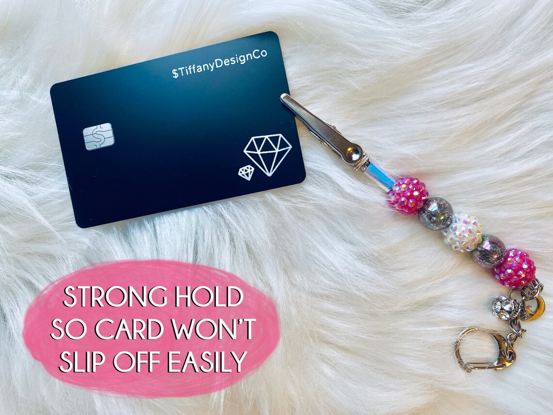 Mini ATM Card Clip Keychain Mini Credit Card Clip Mini | Etsy