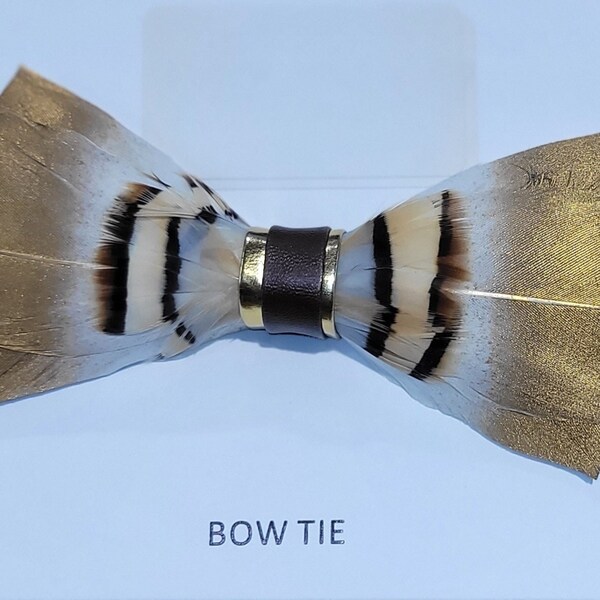 Feather Bowties - Etsy