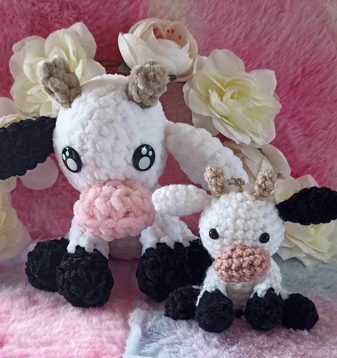 Tutorial of a Little Crochet Cow - Etsy