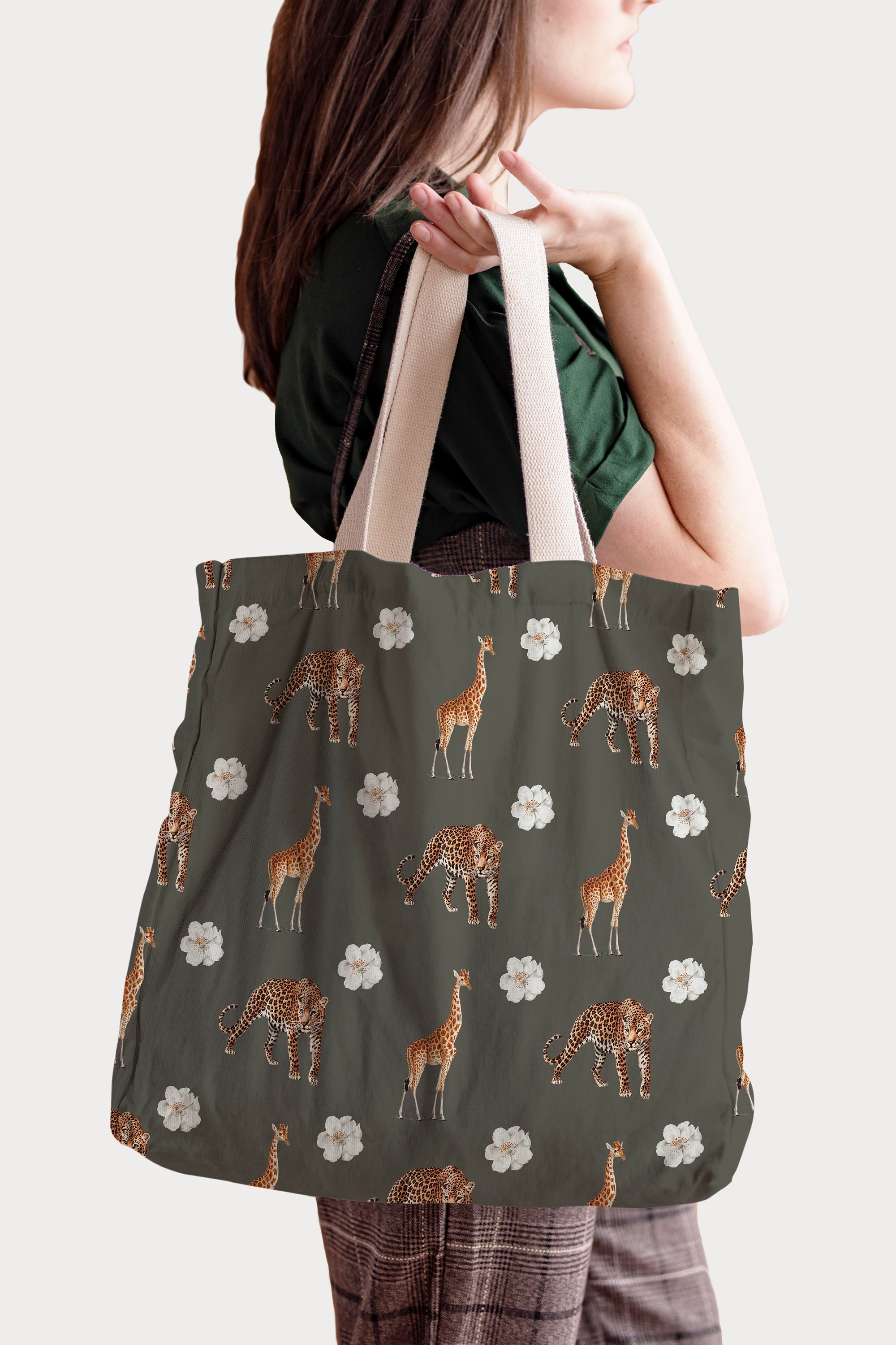 Safari Digital Paper Jungle Animal Seamless Pattern Pack - Etsy