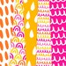 Doodle Digital Paper Set Scrapbook Paper Pack Bright & - Etsy