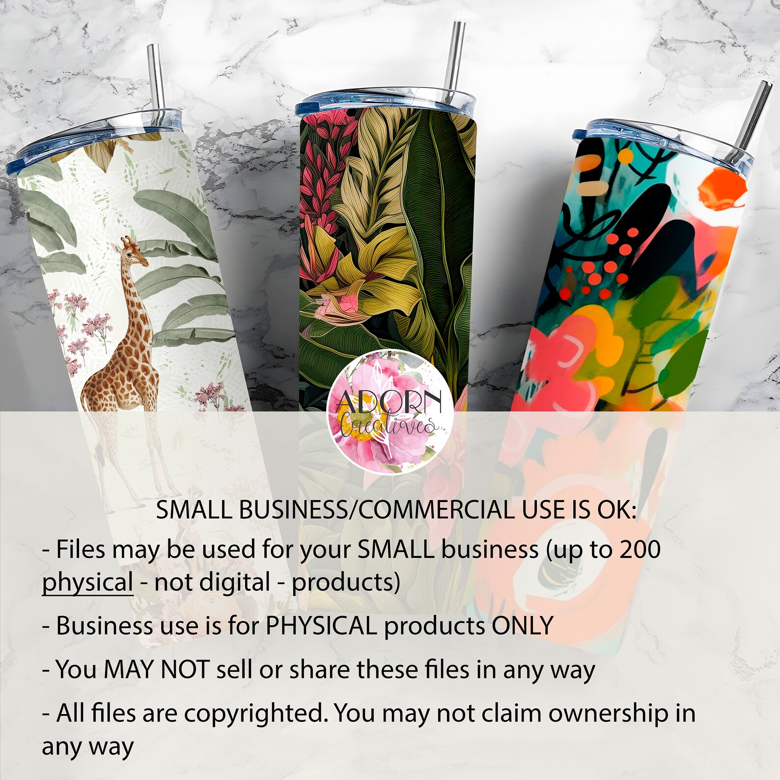 Sunflowers Alcohol Ink Sublimation Design 20 Oz Skinny Tumbler, Flower ...