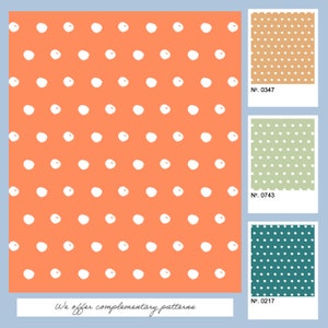 Cottagecore Seamless Repeat Pattern Sweet Polka Dot Pattern Blue ...