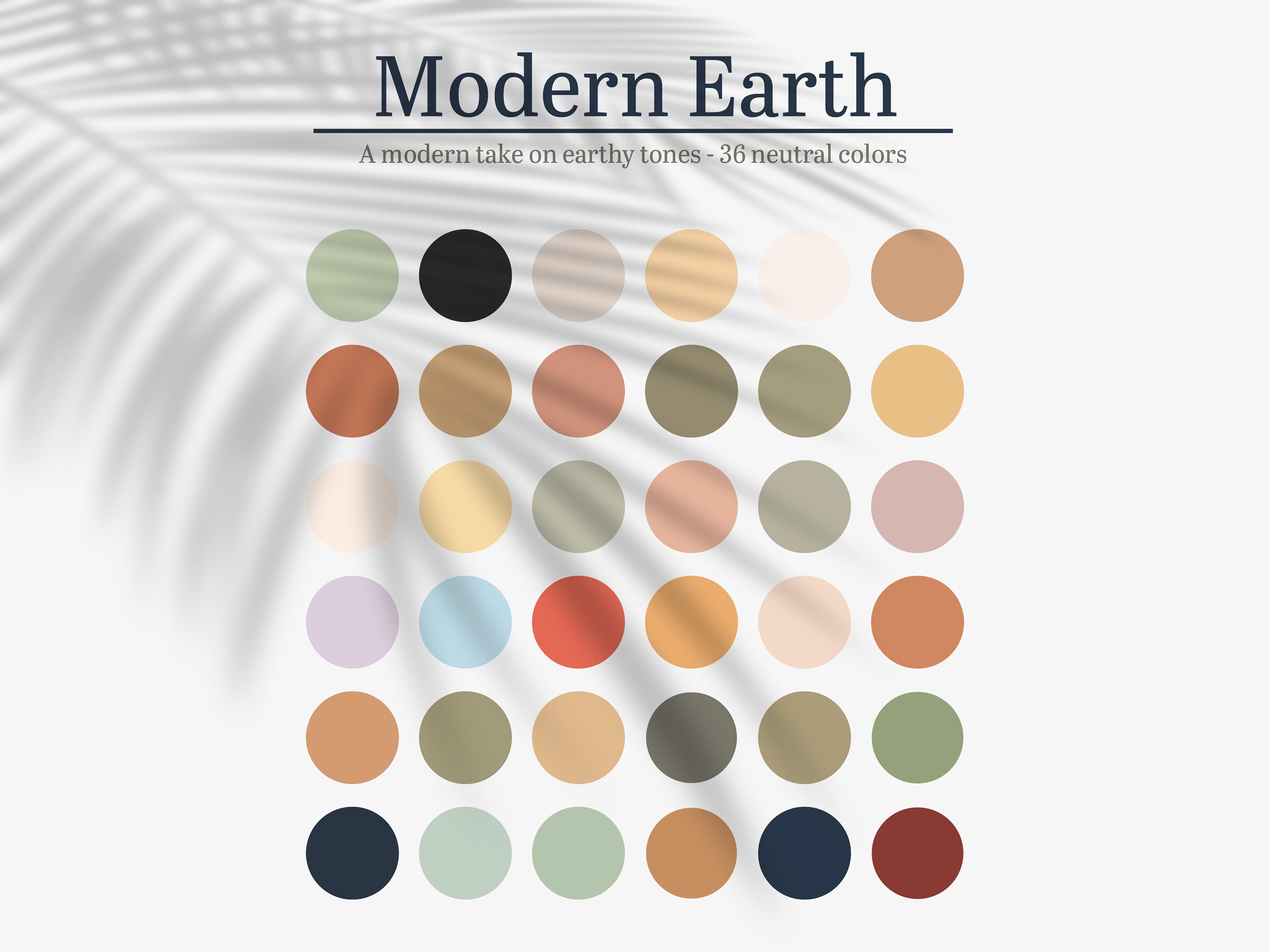 36 Boho Colors for Branding Design, Weddings, Design - Neutral Color ...