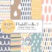 Doodle Digital Paper Set Scrapbook Paper Pack Boho Doodles - Etsy