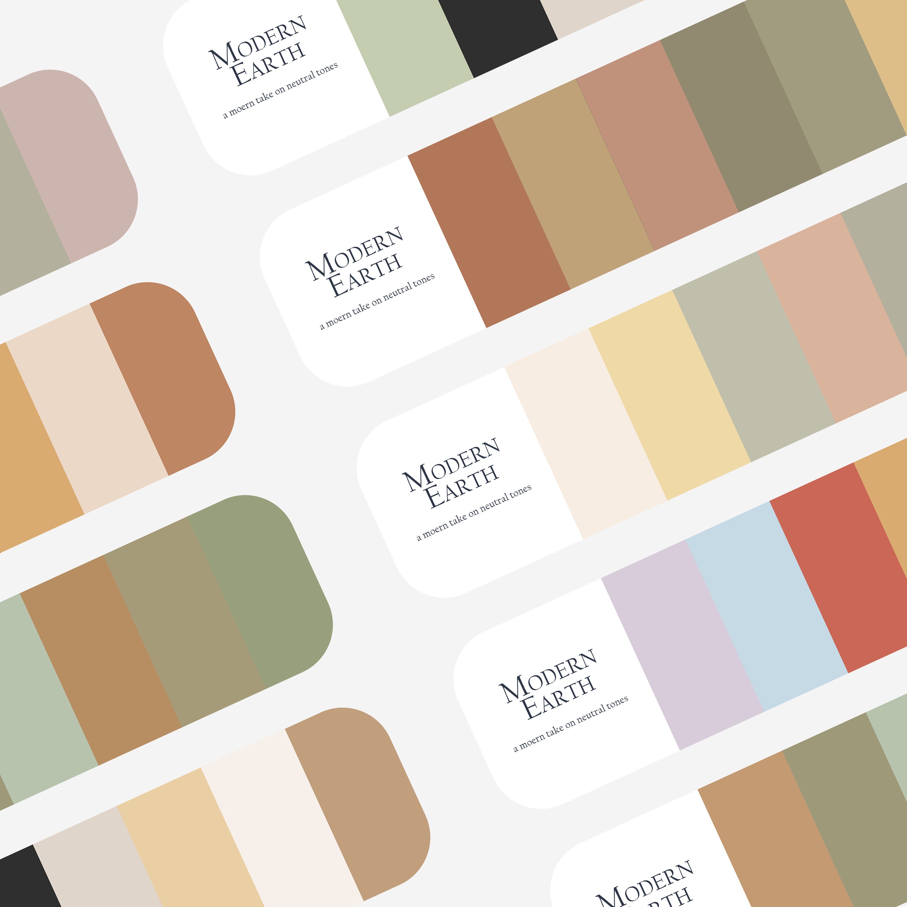 36 Boho Colors for Branding Design, Weddings, Design - Neutral Color ...