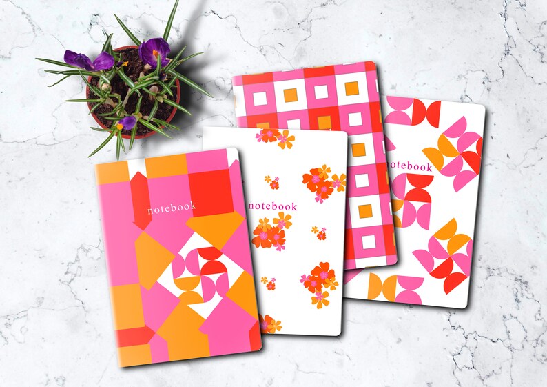 Groovy Digital Paper Retro Printable Scrapbook Paper Vintage Patterns ...