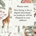 Woodland Animals Digital Paper Set - Seamless Scrapbook Paper Pack ...