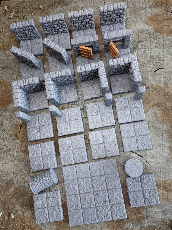 Toys & Games Role Playing Games Fat Dragon Games 6 Pieces Dungeon ...