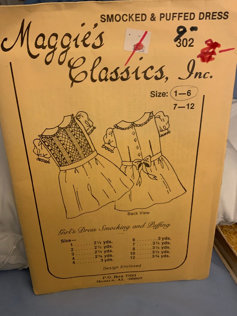 Vintage Maggie’s Pattern - Etsy