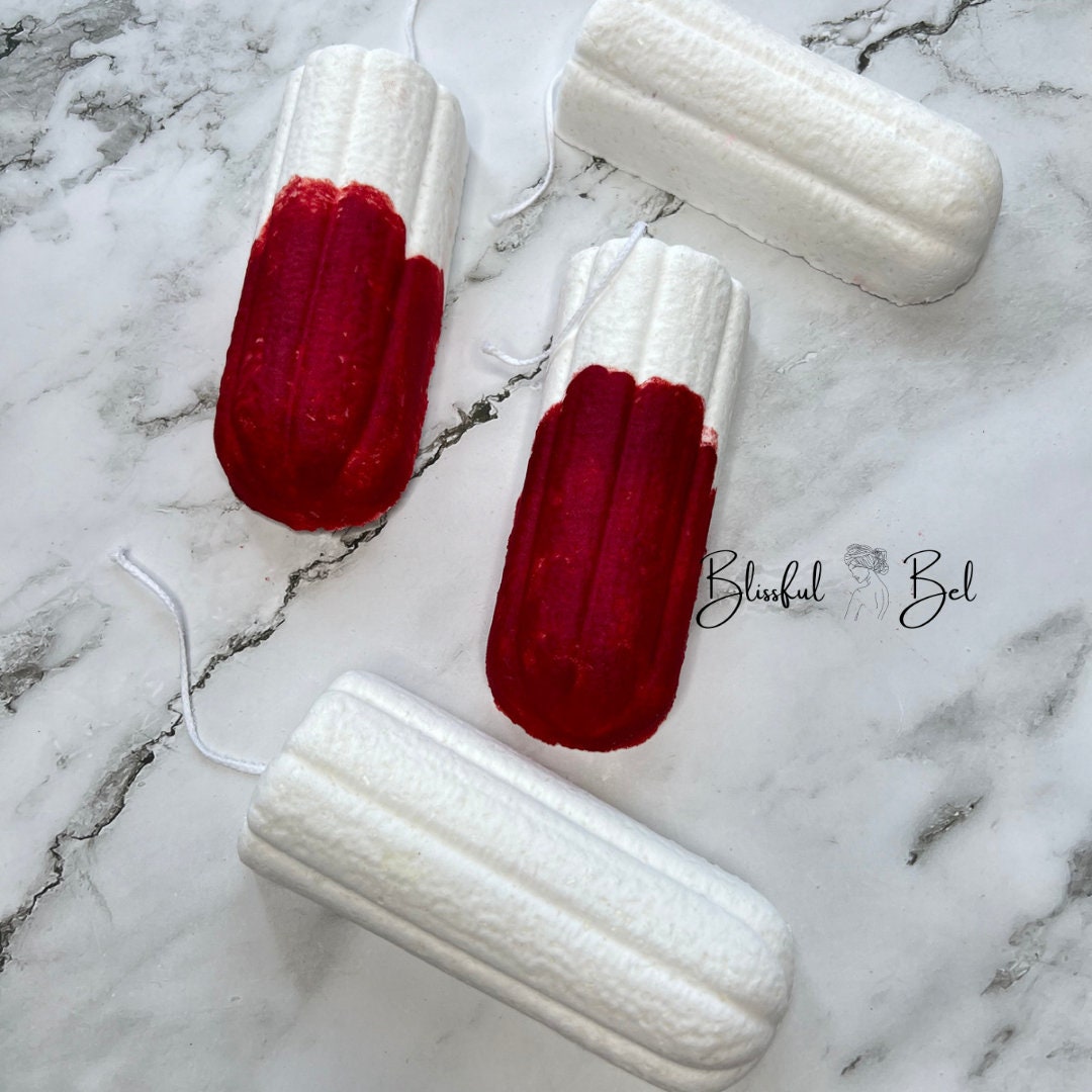 Tampon Bath Bomb, Novelty Gifts, Birthday Gift, Self Care Gift, Funny ...