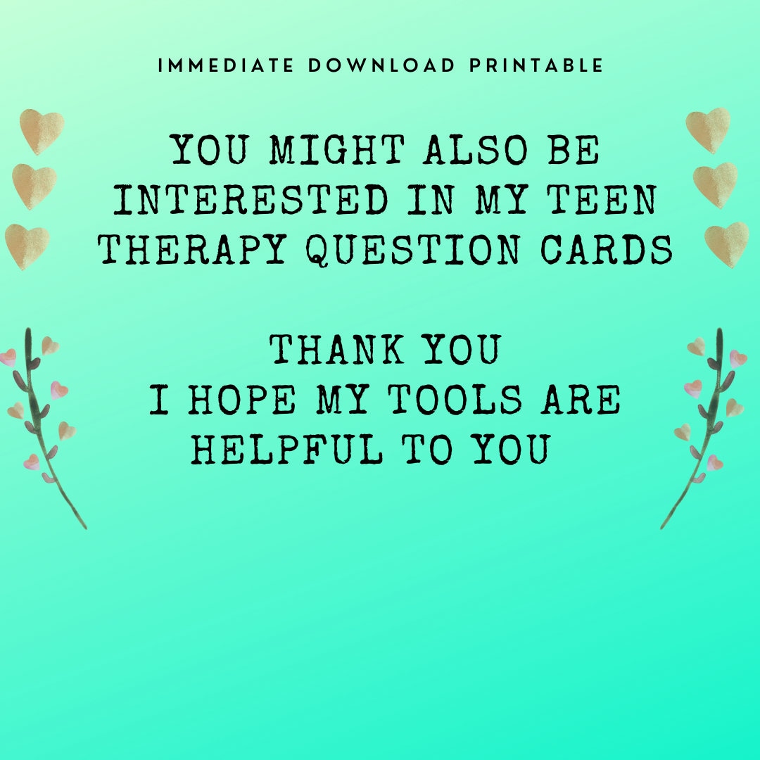 Teen Therapy Group Template Counseling Support Therapist Tool Worksheet ...