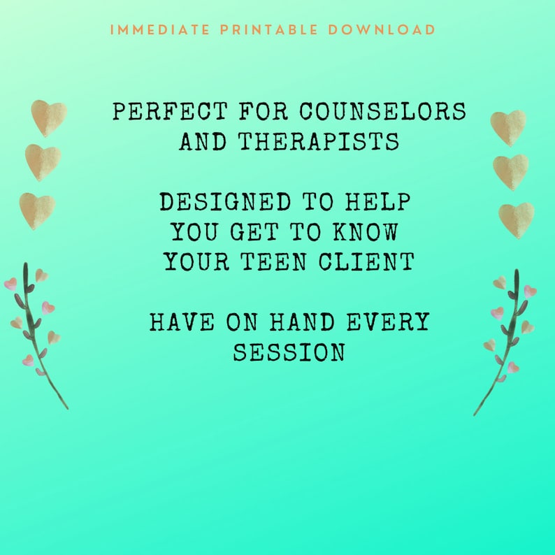 Therapy Question Cards for Teens Counseling Flash Cards for Therapists ...