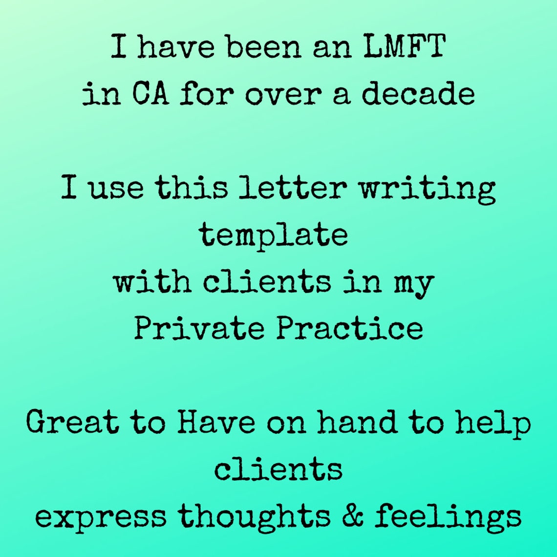 Therapy Counselor LETTER WRITING TEMPLATE Worksheet Tool Etsy Therapy Counselor LETTER WRITING TEMPLATE Worksheet Tool Etsy