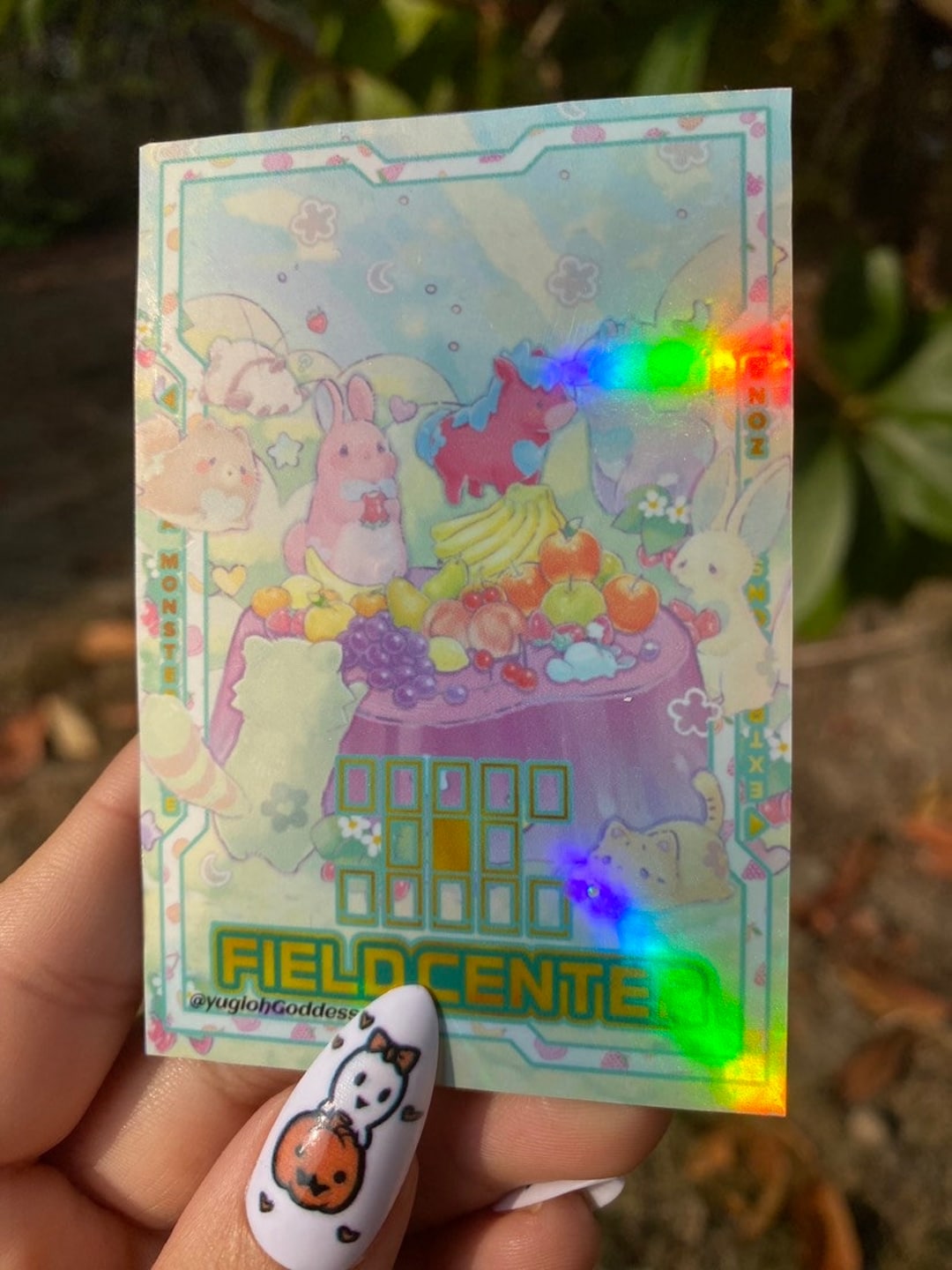 Custom Melffy Field Center Card - Etsy