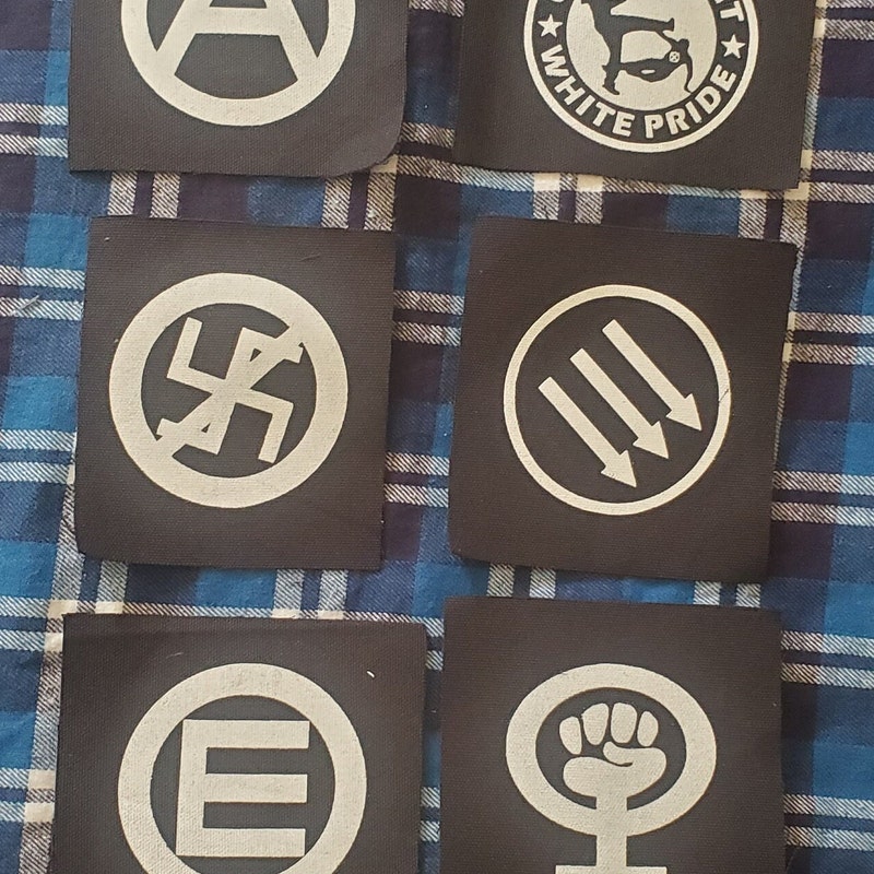Punk patch - Etsy