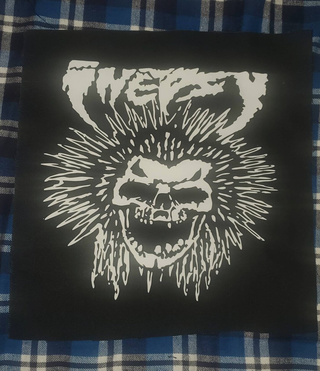 Inepsy Punkrock Punk Hardcore Metal Backpatch - Etsy