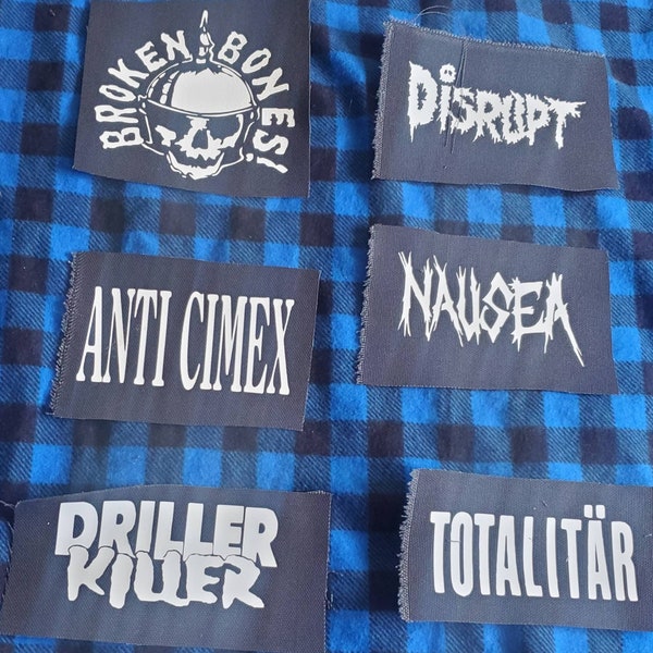 Punk Embroidery Patches - Etsy