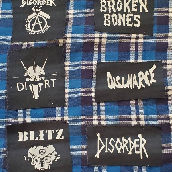 Punk Band Patches - Etsy