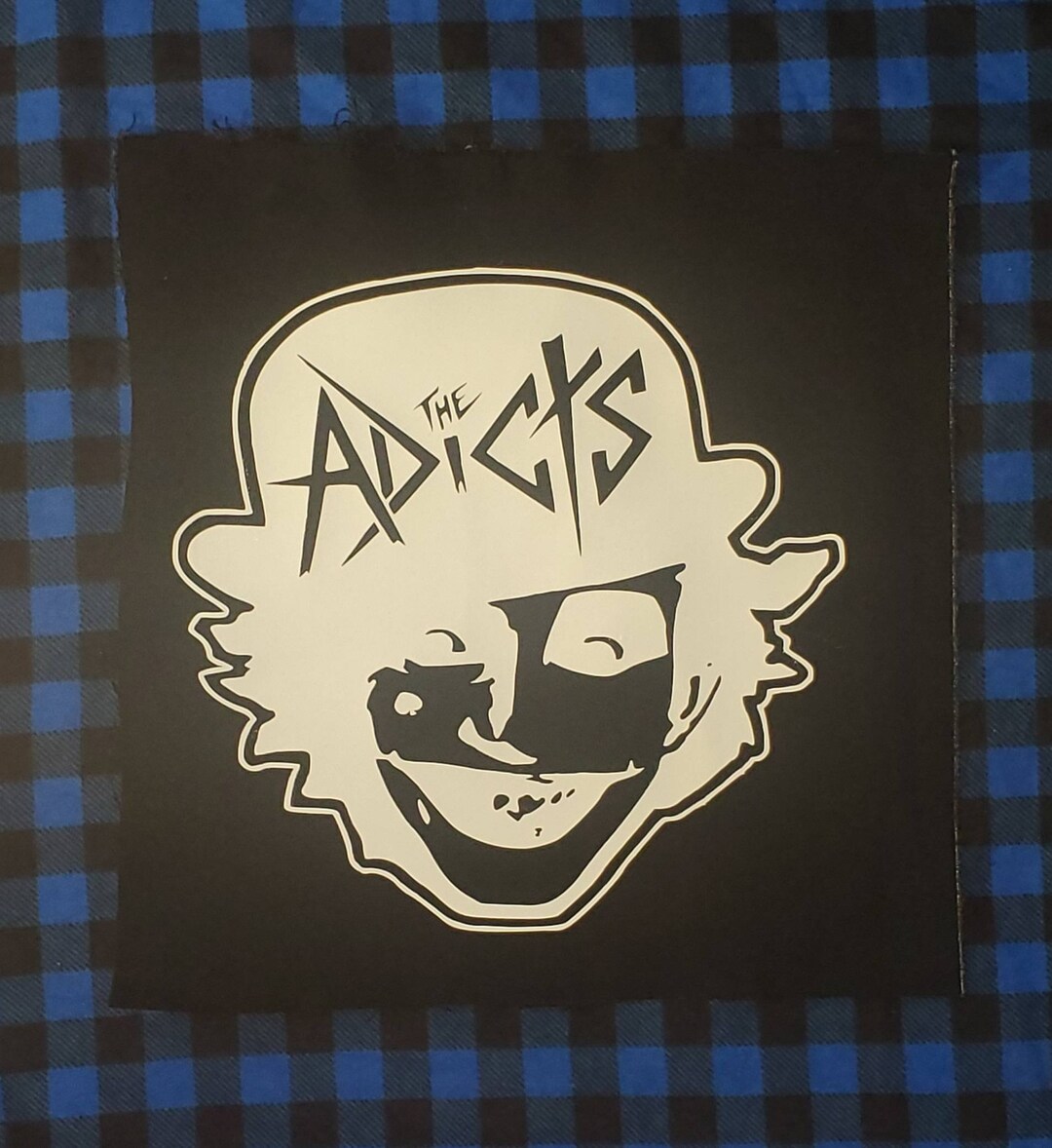 The Adicts Punk Rock Back Patch - Etsy