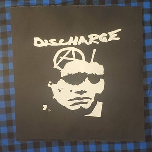 Discharge Punk Backpatch - Etsy