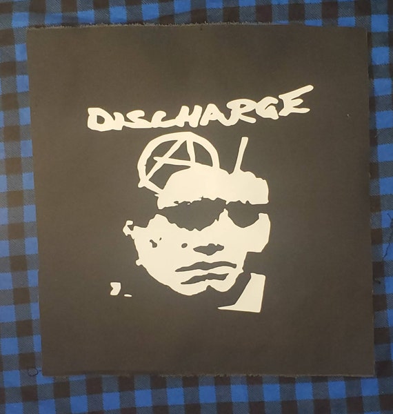 Discharge Punk Backpatch | Etsy