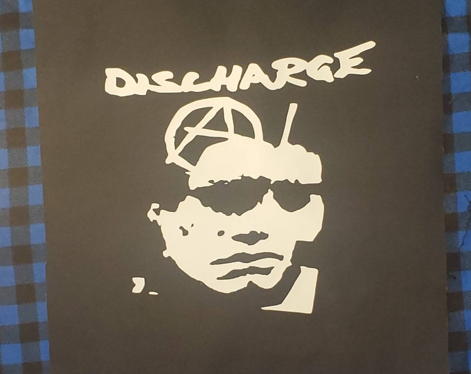 Discharge Punk Backpatch - Etsy