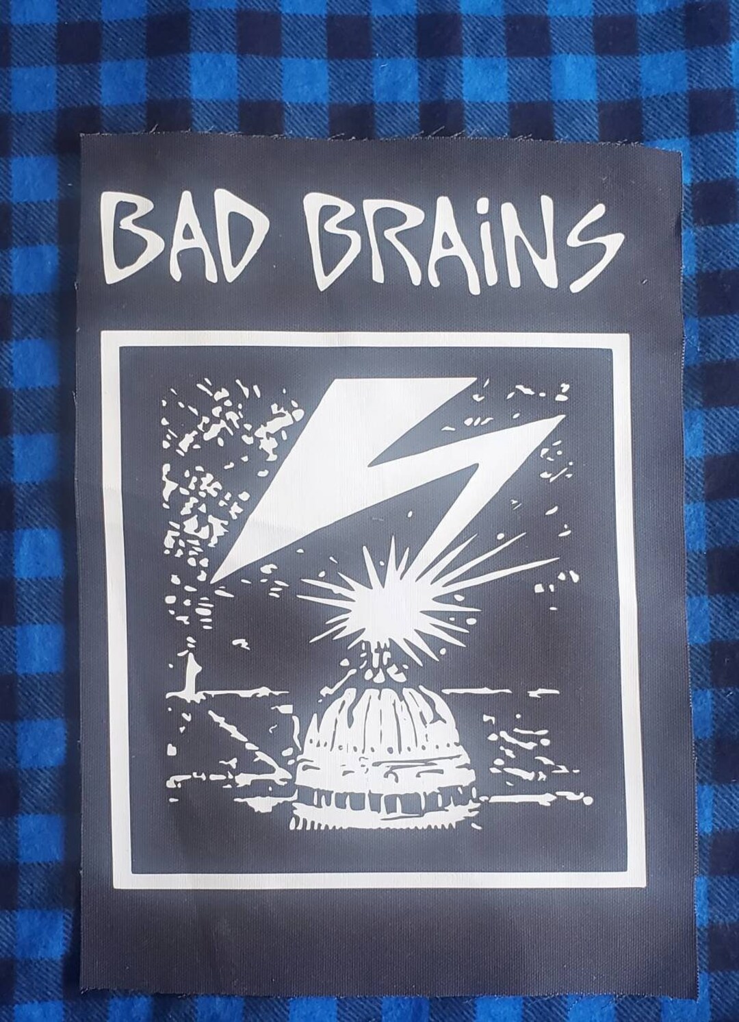 Bad Brains Punk Back Patch - Etsy