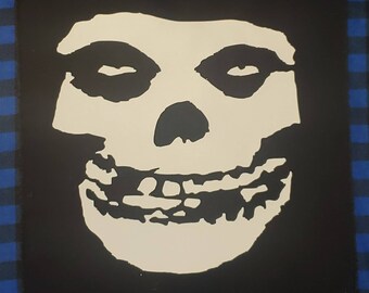Misfits Skull Back Patch - Etsy